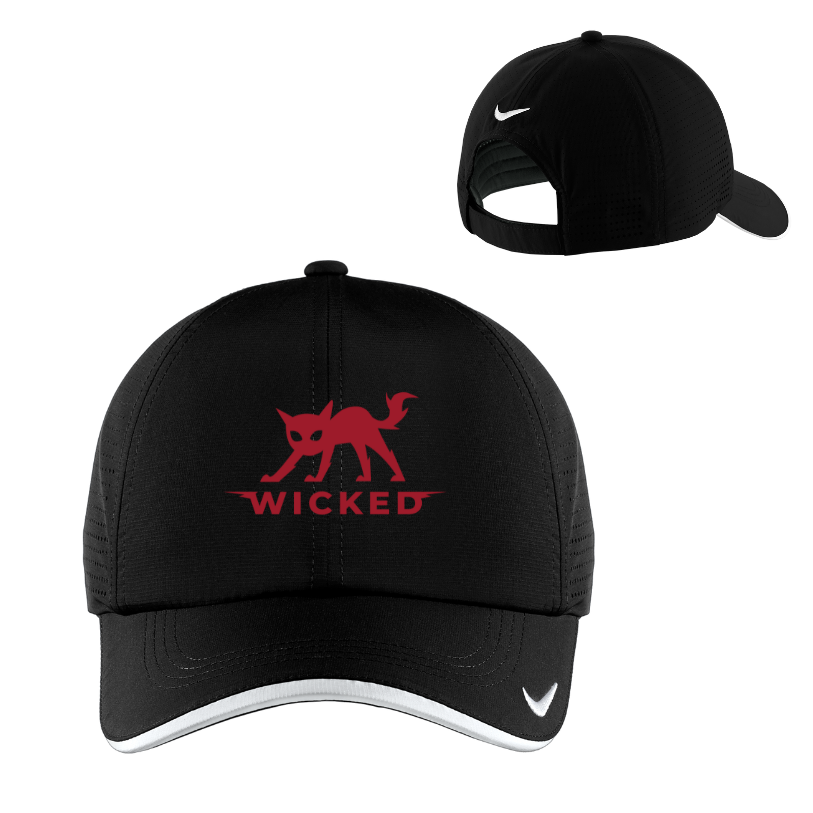 Wicked Running Club- Nike Dri-FIT Perforated Performance Cap (NKFB6445 ...