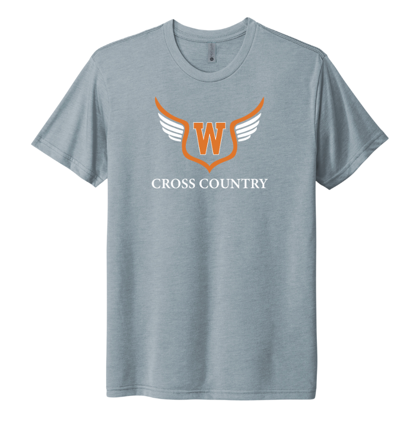 Walpole Middle School Cross Country - Unisex Tri-blend T-Shirt (NL6010 ...